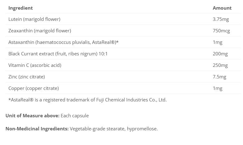 Eye Matrix – Unytii - Supplements